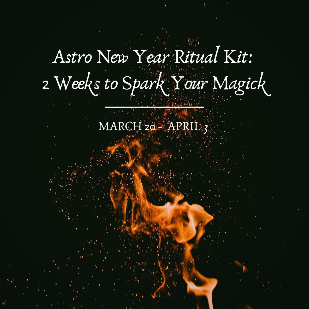 Astro New Year Ritual Kit: 2 Weeks to Spark Your Magick